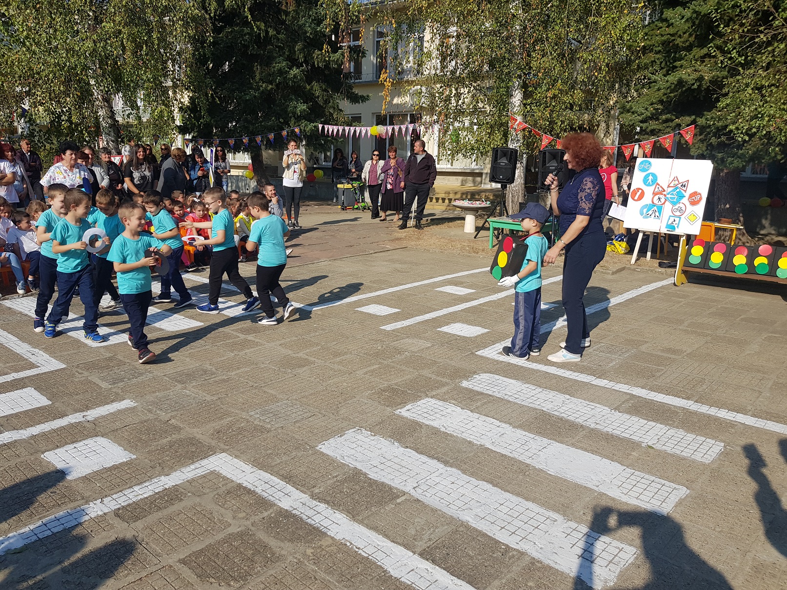 В Детска градина 1 юни се проведе празник по безопасност на